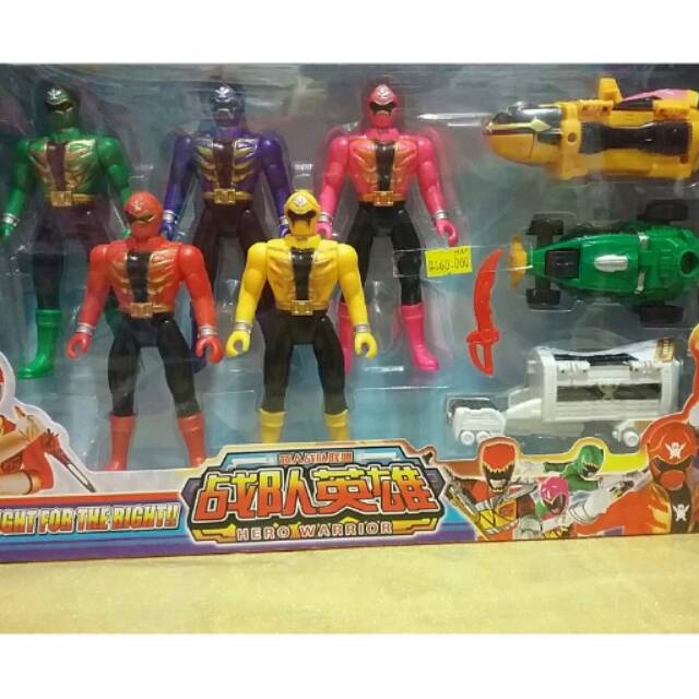 Jual Power rangers super megaforce/ kaizoku sentai gokaiger | Shopee ...