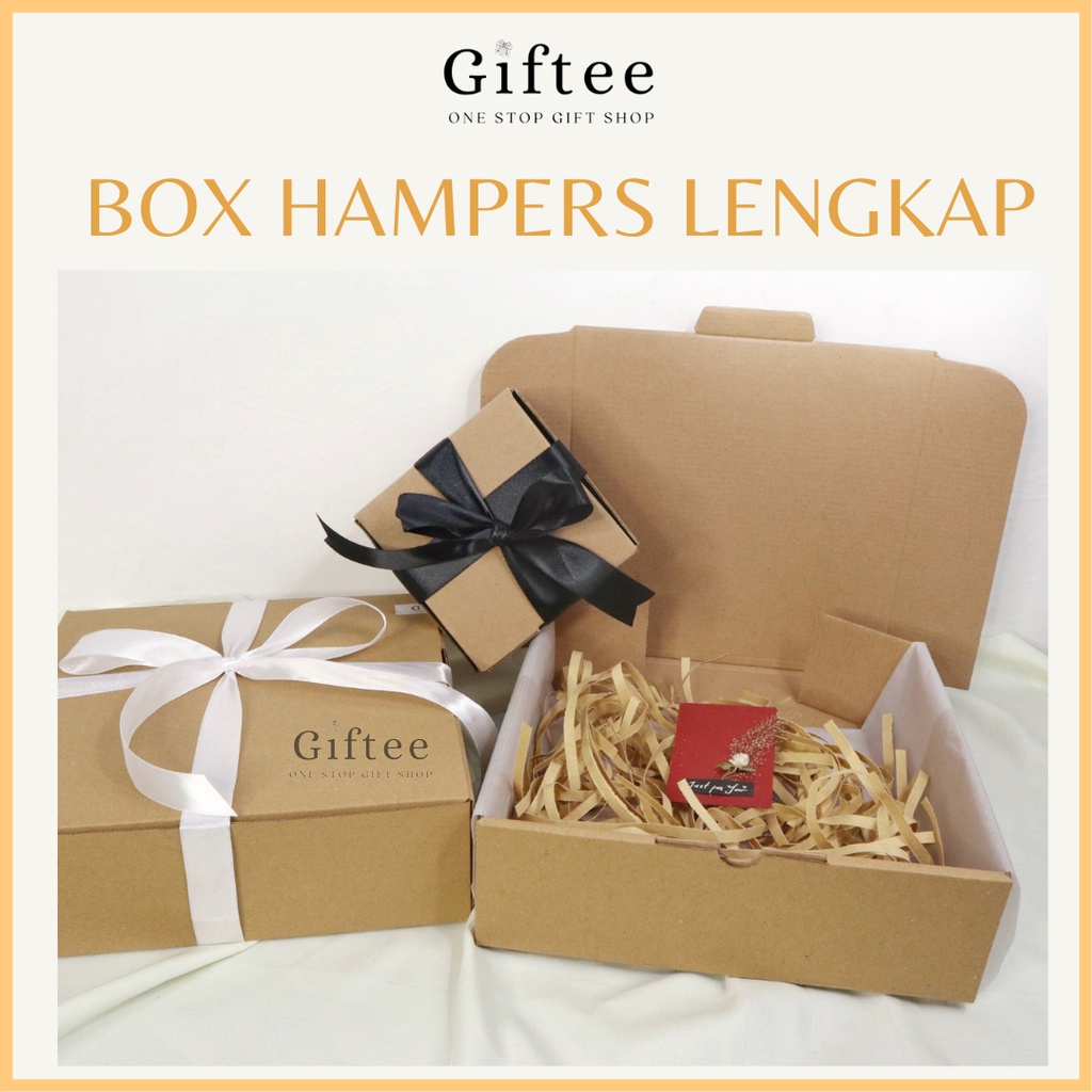 Jual BOX HAMPERS KARDUS LENGKAP KOTAK KADO SET GIFT BOX HADIAH ...