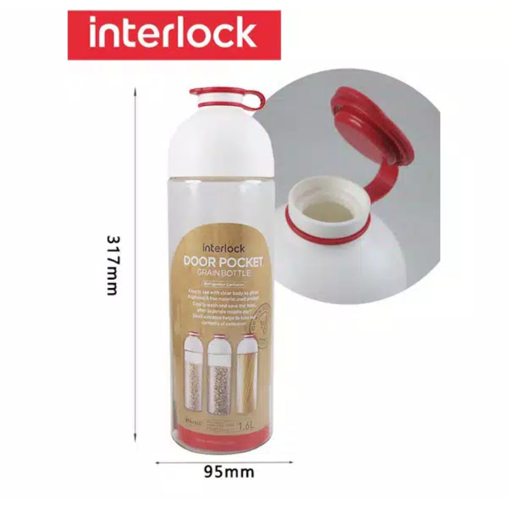 Jual [Lock n Lock] - INL313 - Interlock Grain Container 1.6L | Shopee ...