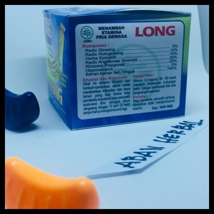 Jual Jamu Long / Kapsul Long Stamina / Long Ginseng / Long | Shopee ...