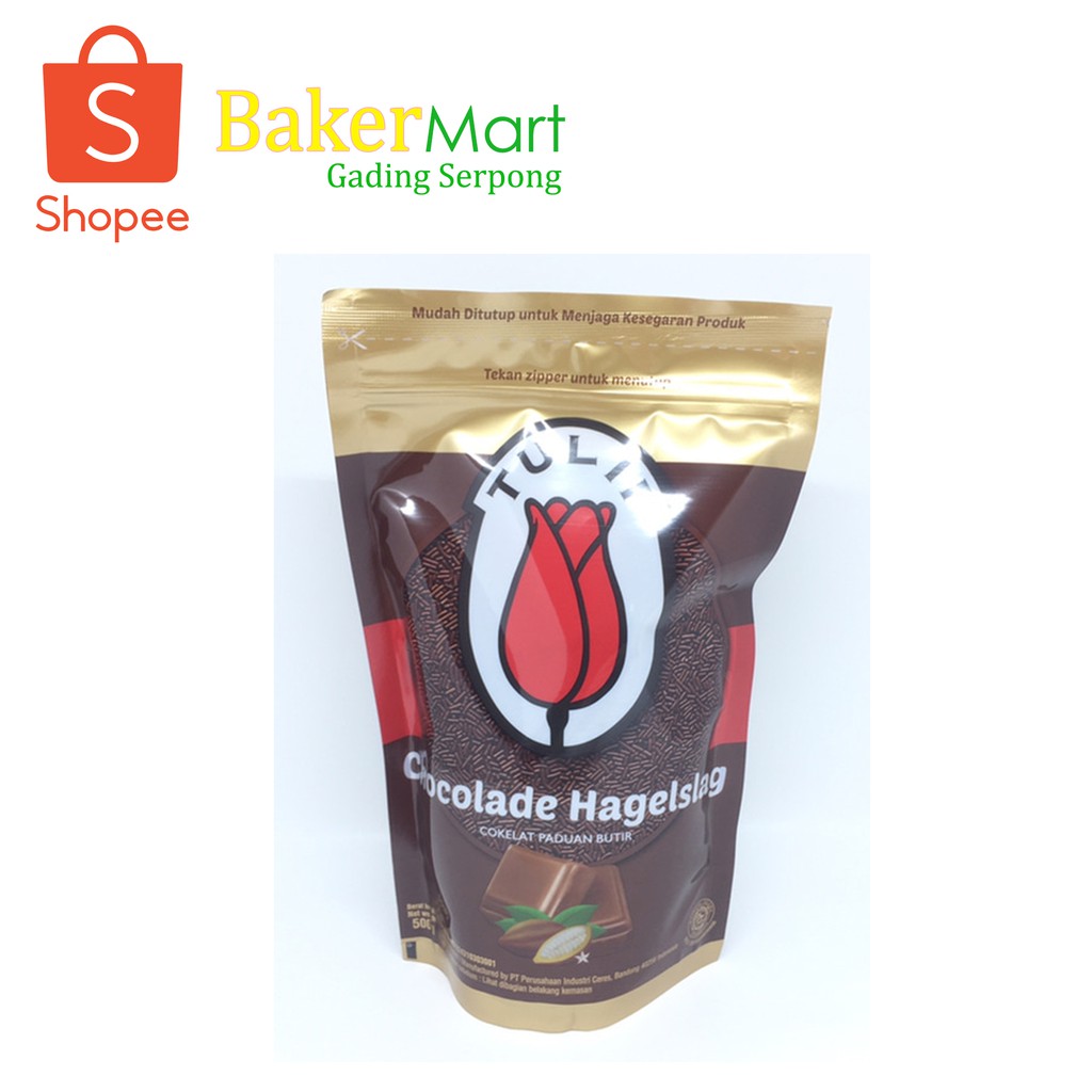 Jual Tulip Chocolade Hagelslag/Meises Tulip Pouch 500Gr | Shopee Indonesia