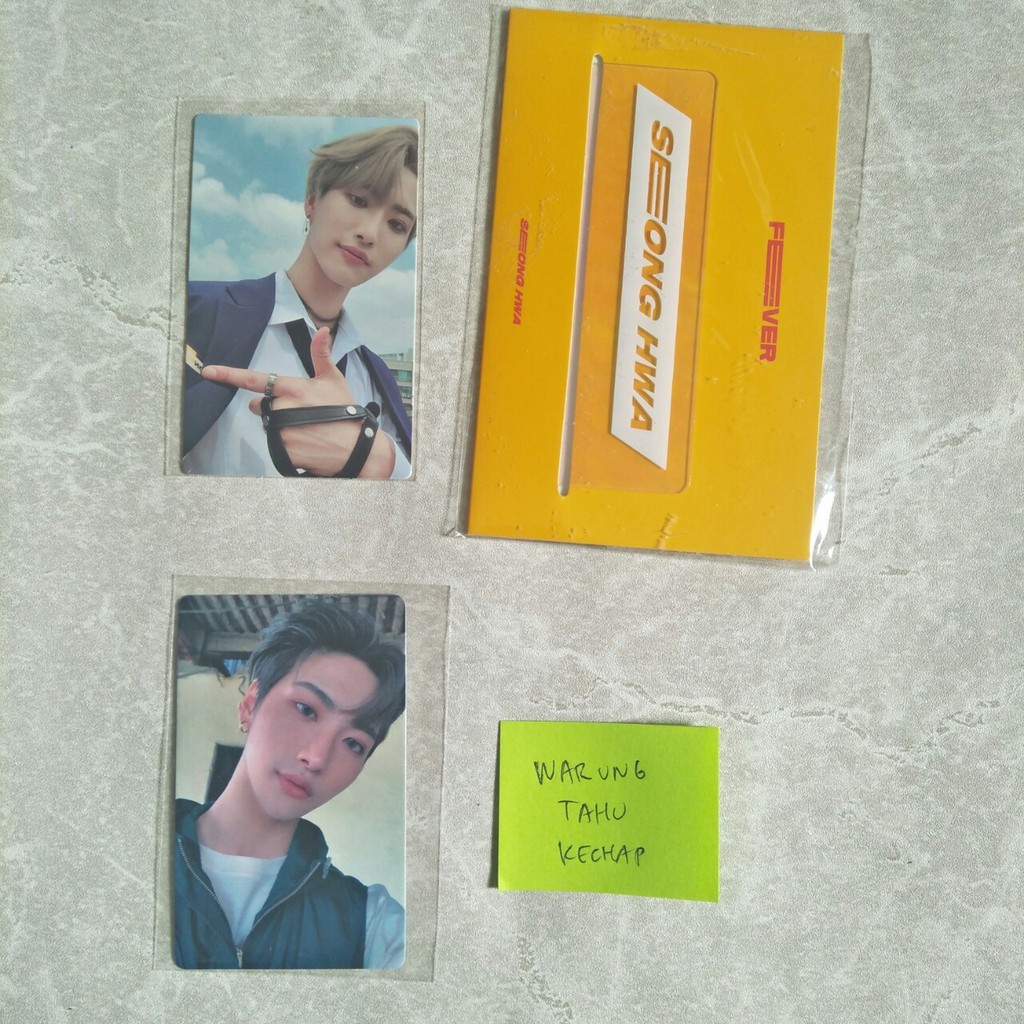 Jual PC Seonghwa week 1 Beatroad Apple Music, Fever merchandise - Ateez ...