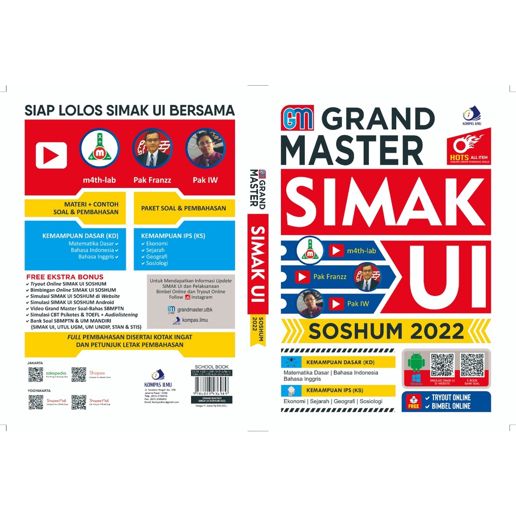 Jual Buku Simak UI Soshum Terbaru dan Terupdate 2022 | Shopee Indonesia