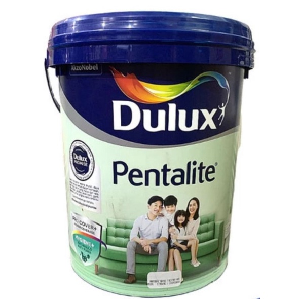 Jual Dulux Pentalite Antibac Cat Tembok Interior Brilliant White 2290
