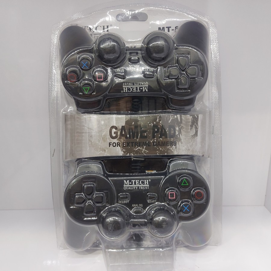 Jual Gamepad Joystik PC USB M-Tech 830D Double Hitam | Shopee Indonesia