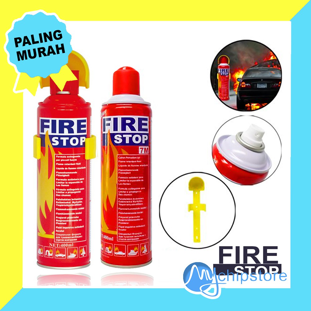 Jual Alat Pemadam Api Kebakaran Kecil FIRE STOP 500 ML | Shopee Indonesia