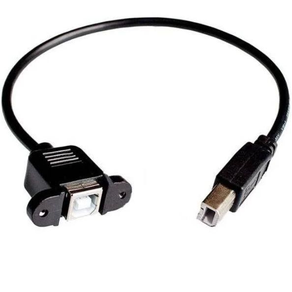 Jual Kabel Arduino Printer port USB B extension screw holes male to ...