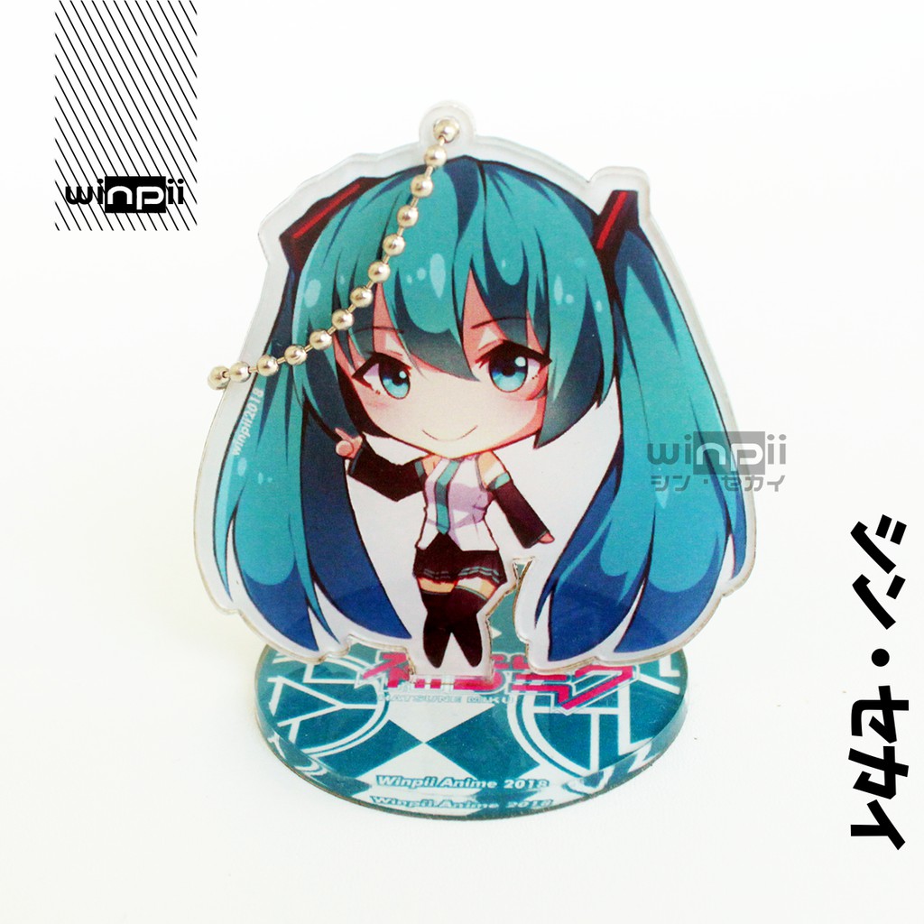 Jual Standee Keychain Akrilik Vocaloid Hatsune Miku | Shopee Indonesia