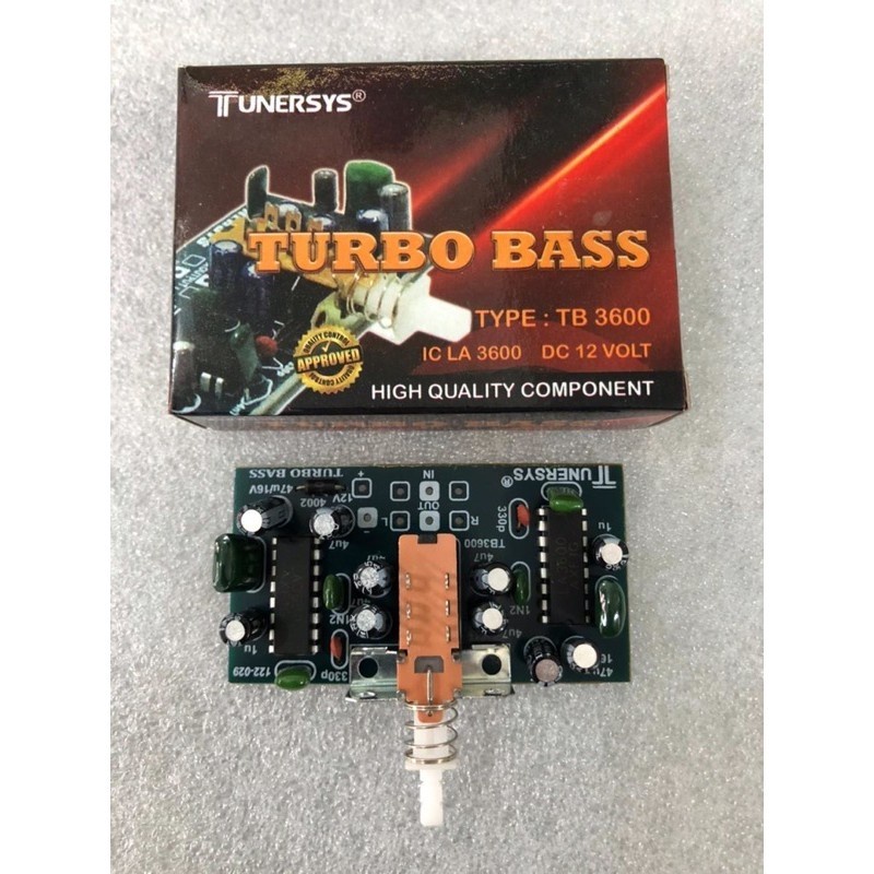 Jual Turbo Bass By Tunersys TB 3600 Turbo bass | Shopee Indonesia