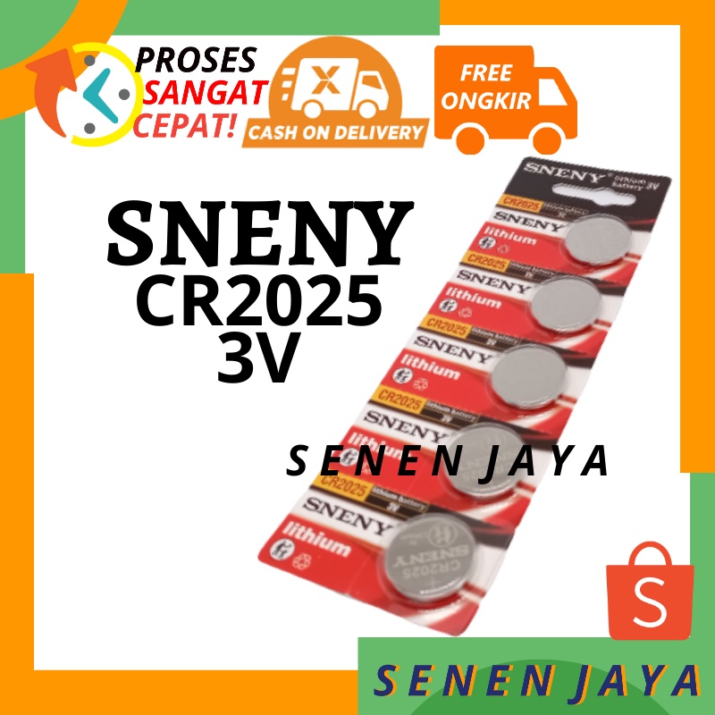 Jual Baterai Kancing CR2025 I Baterai Kalkulator I batre - Timbangan ...