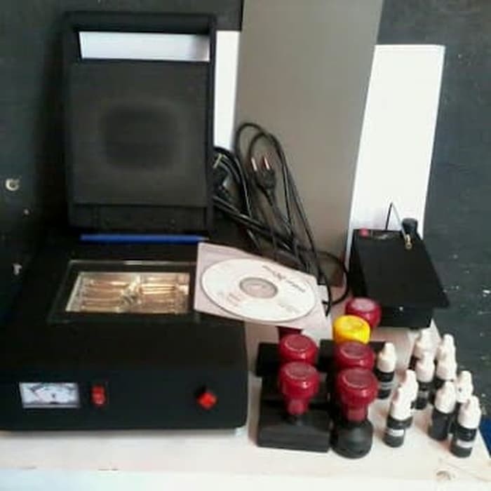 Jual Mesin stempel warna jumbo + pemotong karet flash GARANSI 1 TAHUN | Shopee Indonesia