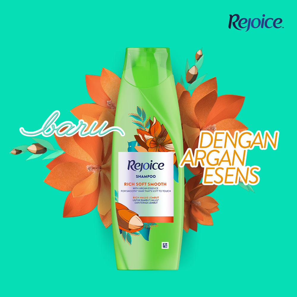 Jual Rejoice Kondisiner Rich Halus Lembut Argan Perawatan Rambut 320ml / Rejoice Conditioner ...