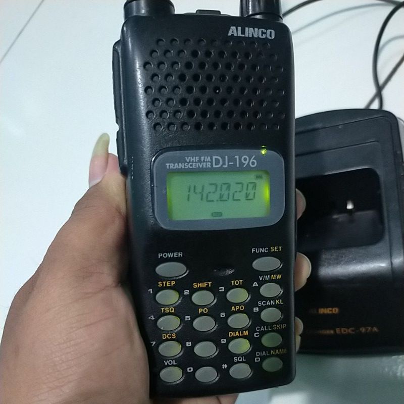 Jual HT ALINCO DJ-195/196 LENGKAP(VHF)ORIGINAL | Shopee Indonesia