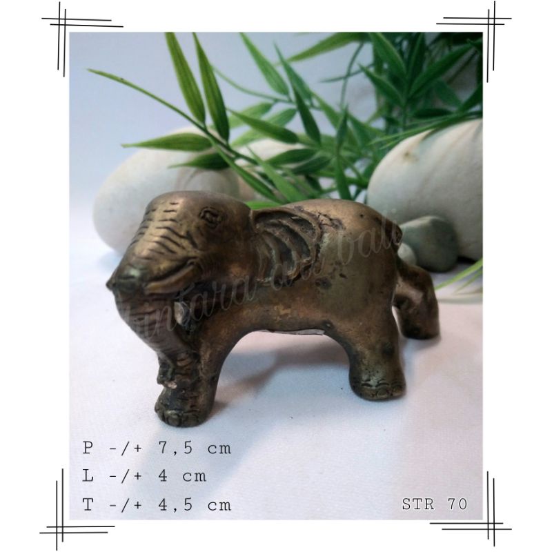 Jual patung jerapah tembaga miniatur patung gajah tembaga hiasan gajah ...