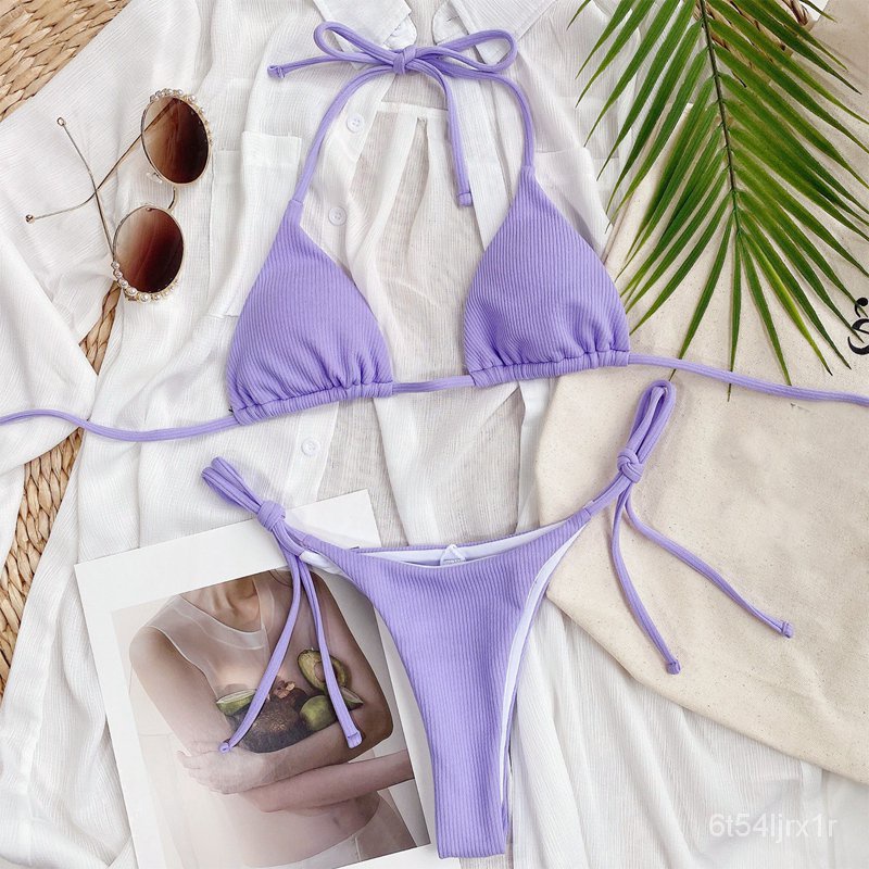 Jual tankini swimsuits ladies micro blue bathing suit bikini brazilian ...
