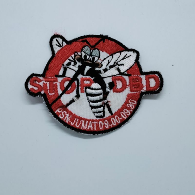 Jual Logo Bordir Stop DBD / Logo Stop DBD / Bordir Logo Stop DBD ...