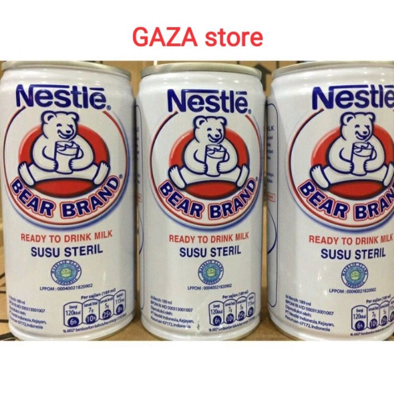Jual SUSU BERUANG BEAR BRAND steril ISI 189 ml susu beruang brand ...