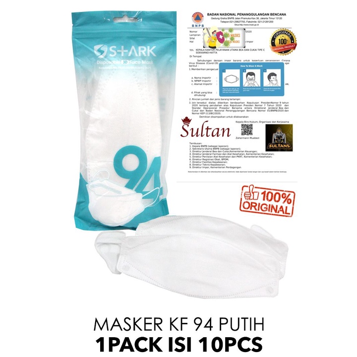 Jual Masker medis KN95 barang kualitas bagus bahan tebal sekali pakai ...