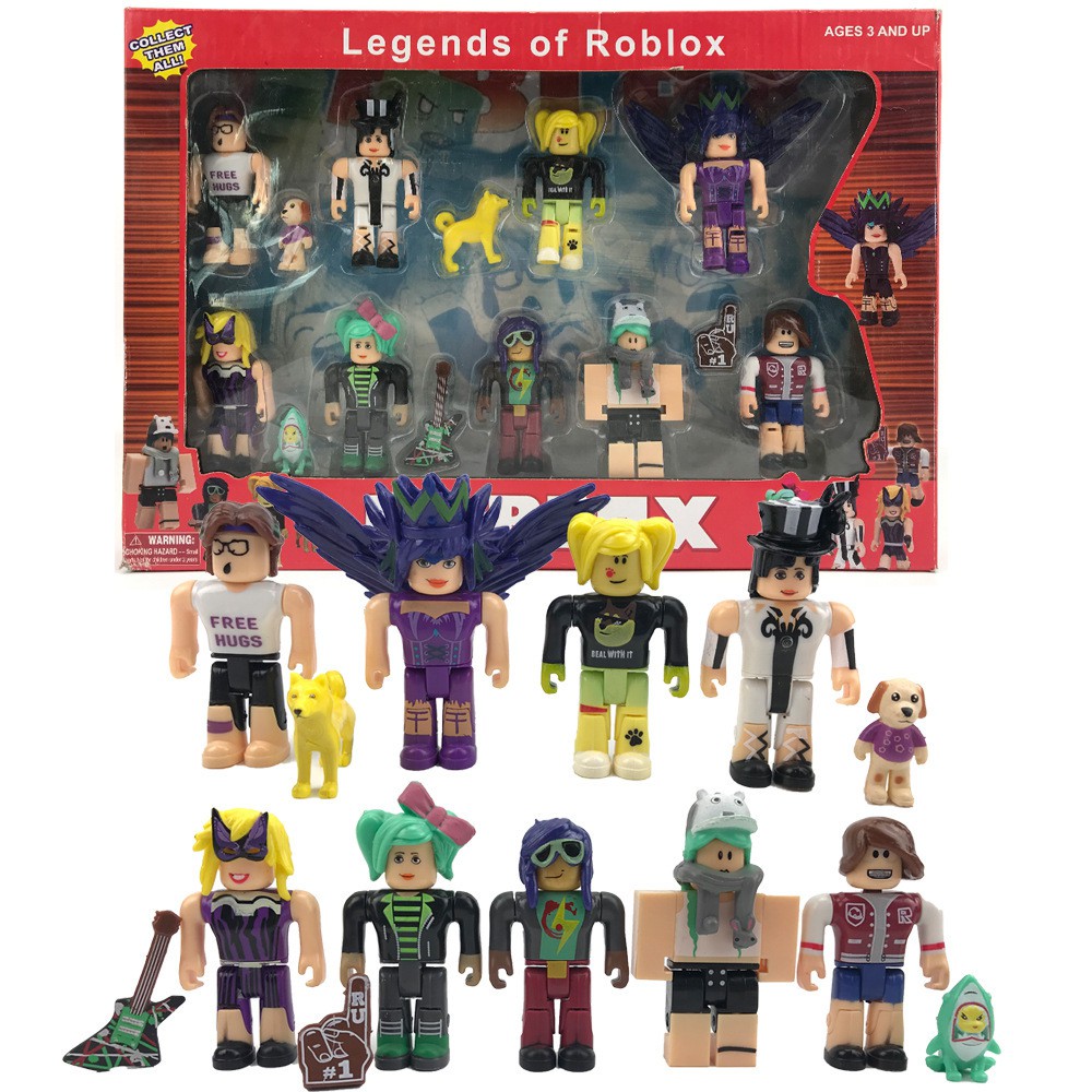 Jual COD MAINAN ANAK BOY ACTION FIGURE ROBOT LEGEND OF ROBLOX 9IN1 KADO ...