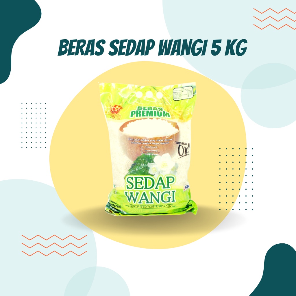 Jual Beras Sedap wangi 5 kg | Shopee Indonesia