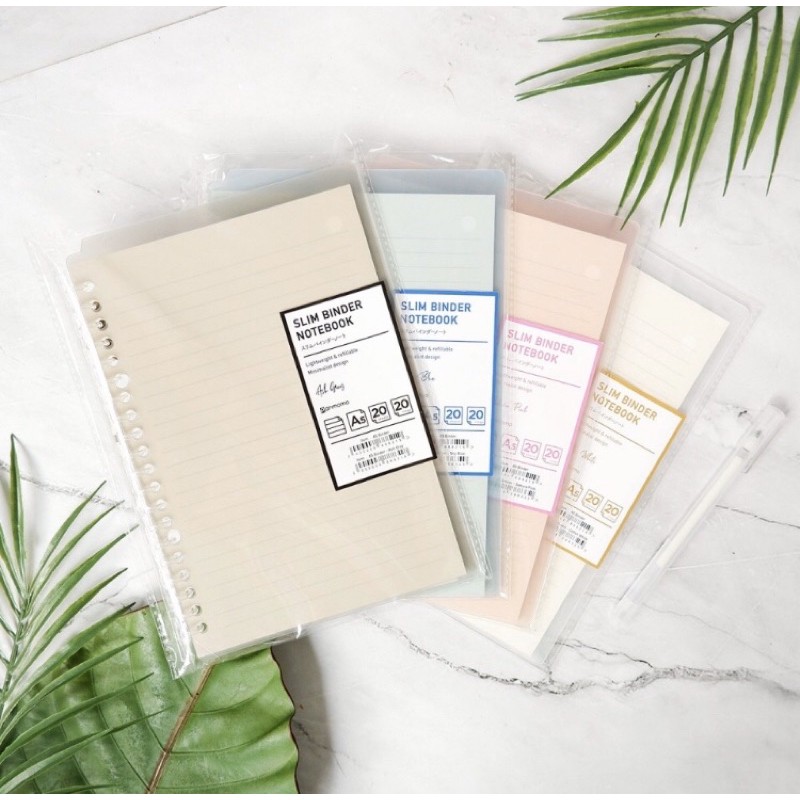 Jual Panmomo slim binder notebook B5| Smart ring binder B5 | Shopee ...
