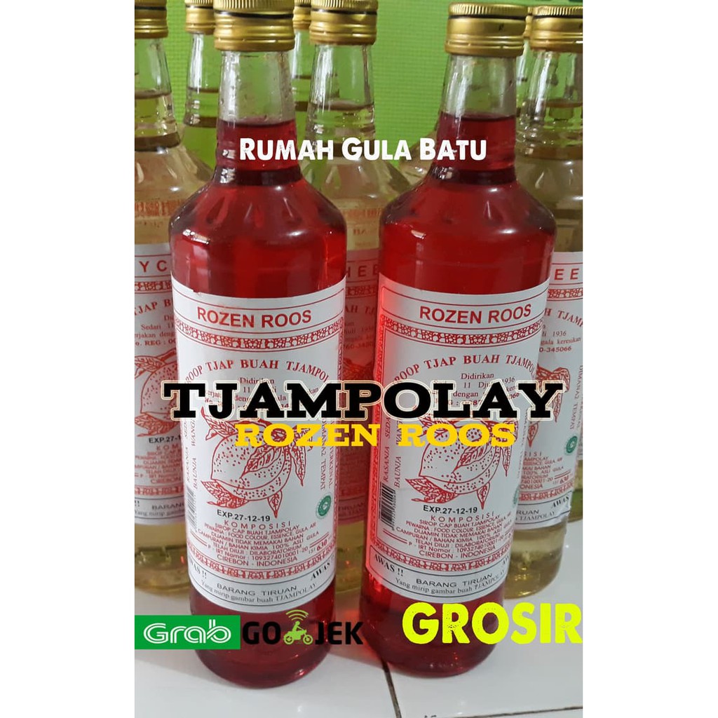 Jual Sirup Tjampolay | Campolay | Rozen Roos | Aroma Khas | 630ml ...