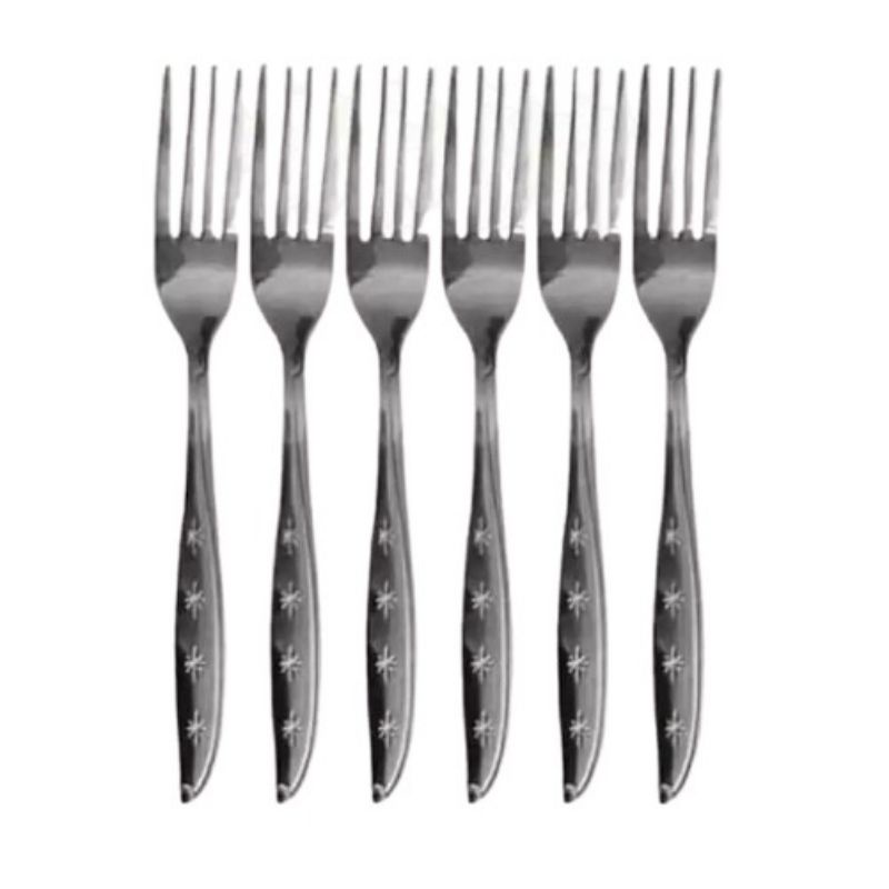 Jual garpu stainless steel 1 pcs / garpu makan / Sendok stainless steel ...