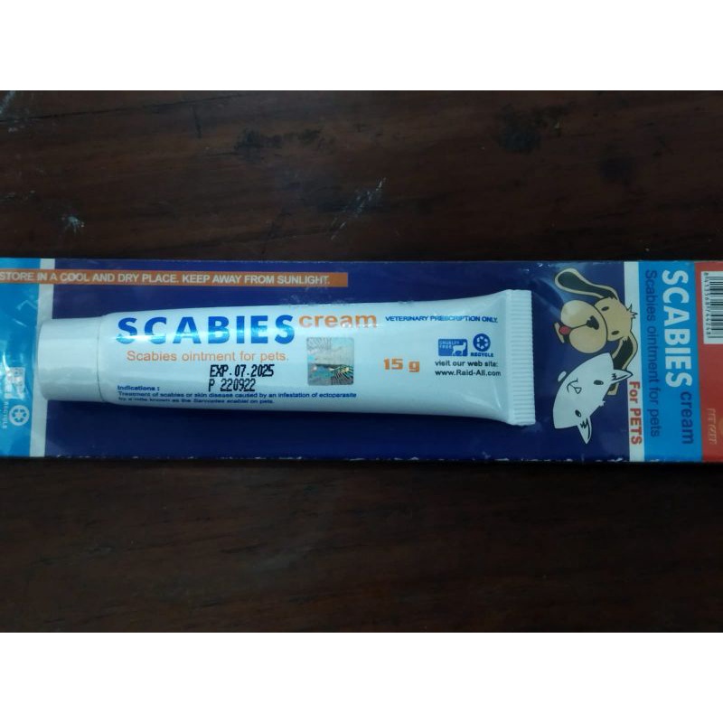 Jual Scabies Cream Salp 15 gr - Salep Kudis Untuk Hewan | Shopee Indonesia