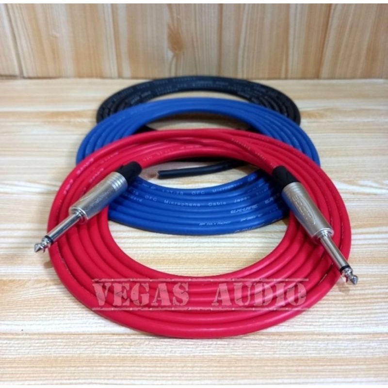 Jual KABEL INSTRUMENT JACK TS MALE TO JACK TS MALE 20M-30M | Shopee ...