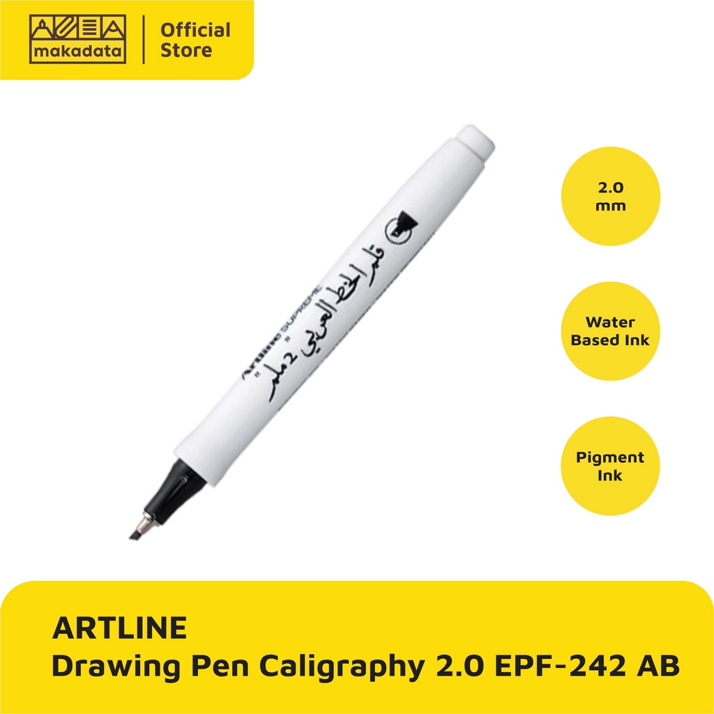Jual PULPEN / DRAWING PEN CALIGRAPHY ARTLINE 2.0 EPF-242 AB MURAH ...
