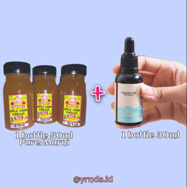 Jual Paket Tamanu Cuka Apel ( Isi 2 item ) | Shopee Indonesia