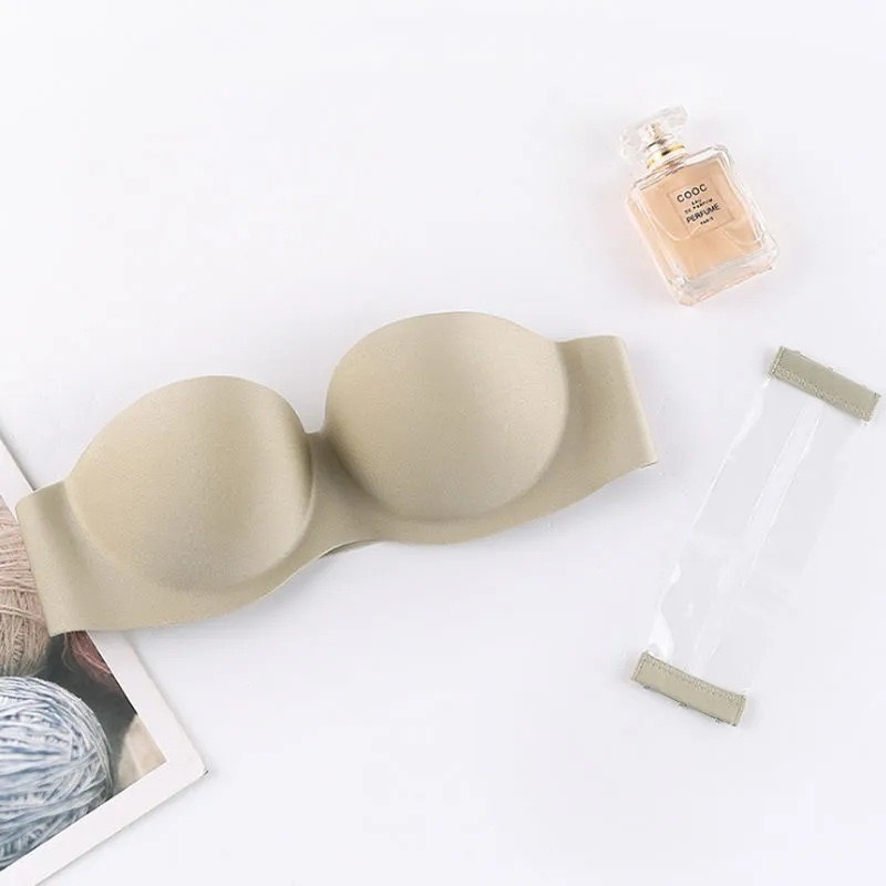 Jual Blackpink Bra Wanita Tanpa Tali Pakaian Dalam Bra Push Up Mulus ...