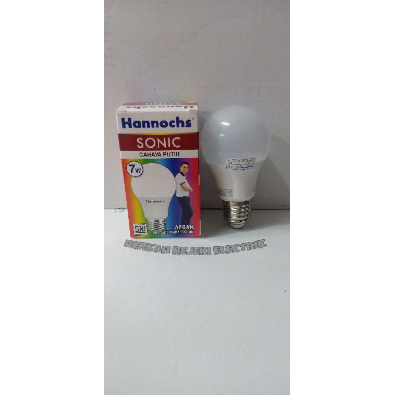 Jual LAMPU HANNOCHS LED SONIC 7 WATT | Shopee Indonesia