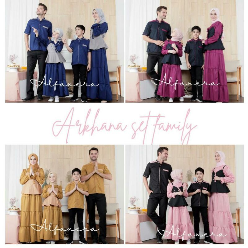 Jual ARKHANA Set Family By Alfaxera | Shopee Indonesia