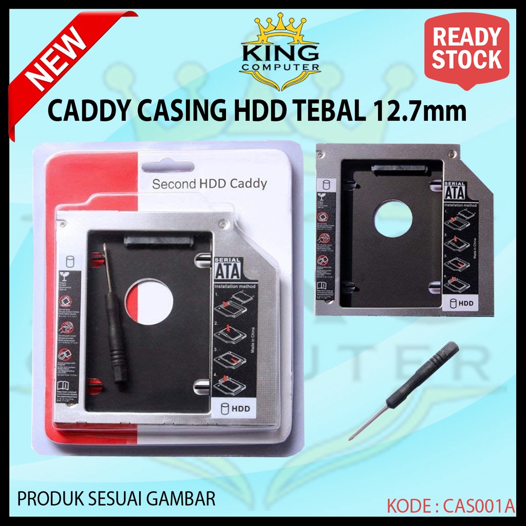 Jual CASING HDD CADDY TEBAL 12.7MM | Shopee Indonesia