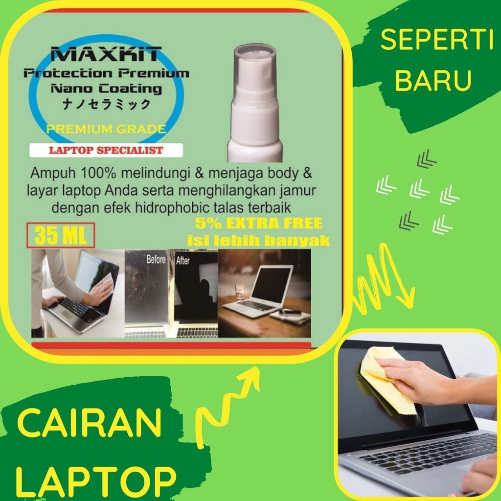 Jual Cairan Pembersih Laptop Terbaik Yang Bagus Merk Layar Keyboard ...
