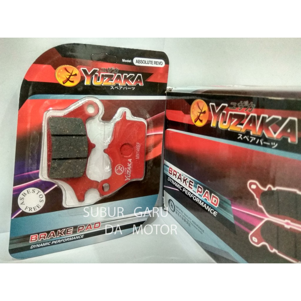 Jual KAMPAS REM SUPRA X 125 INJEKSI FI BLADE REVO MERK YUZAKA BEBAS ...