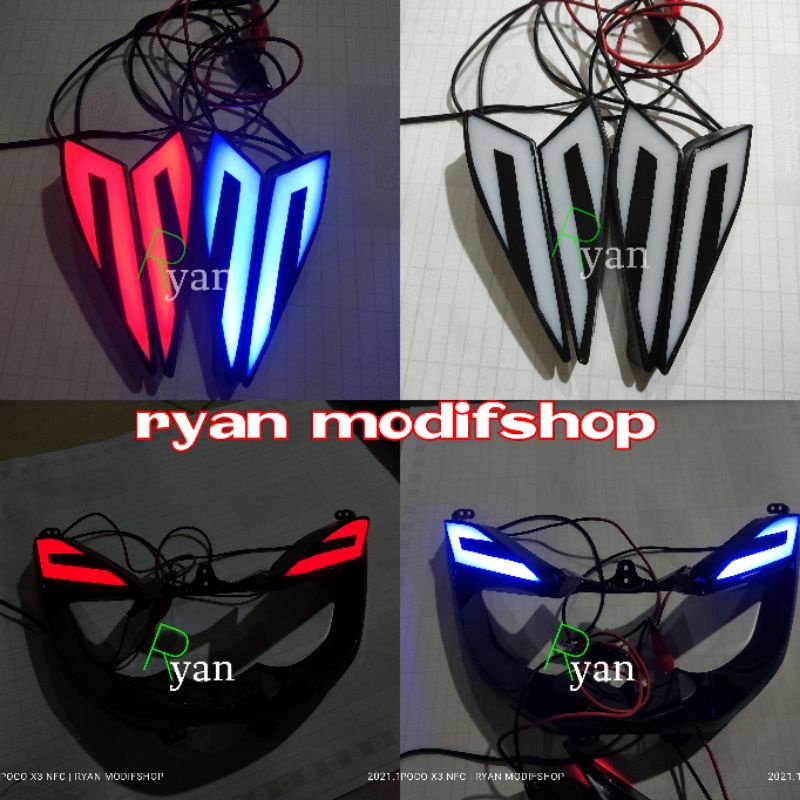 Jual lampu alis senja block nmax old nmax lama nmax 2015-2019 alus audi ...