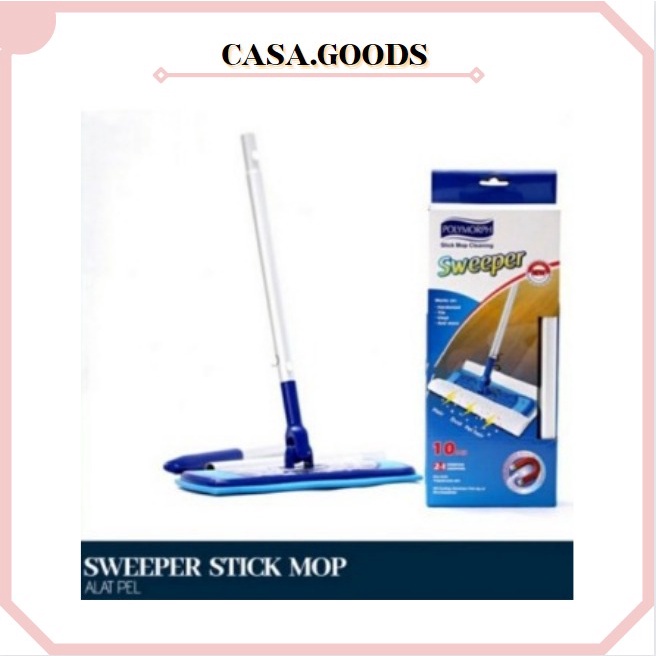 Jual ALAT PEL SWEEPER STICK MOP CLEANING WET ALAT PEMBERSIH LANTAI ...