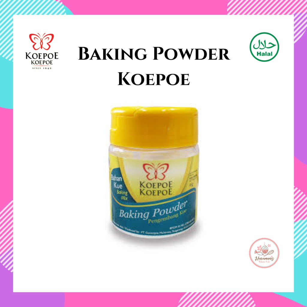 Jual BP Kupu Koepoe Baking Powder 45gr | Shopee Indonesia