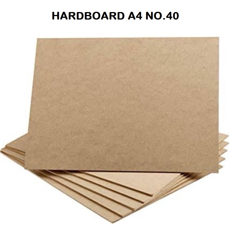 Jual Karton Hard Board A4 / Kertas Karton Board No 30 dan 40 isi 10 ...