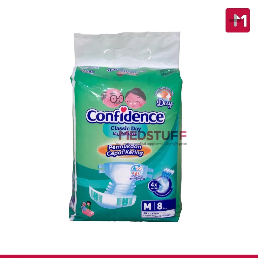 Jual Popok Dewasa Confidence Classic DAY Confidence Classic Adult Day ...