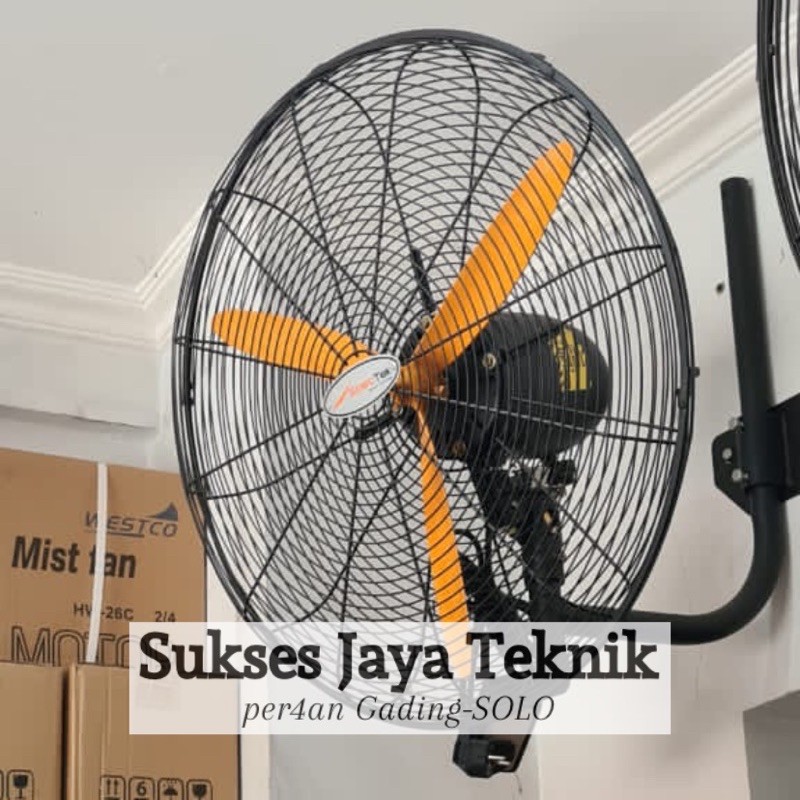 Jual wallfan spectek kipas angin dinding wall fan 30in industrial fan ...