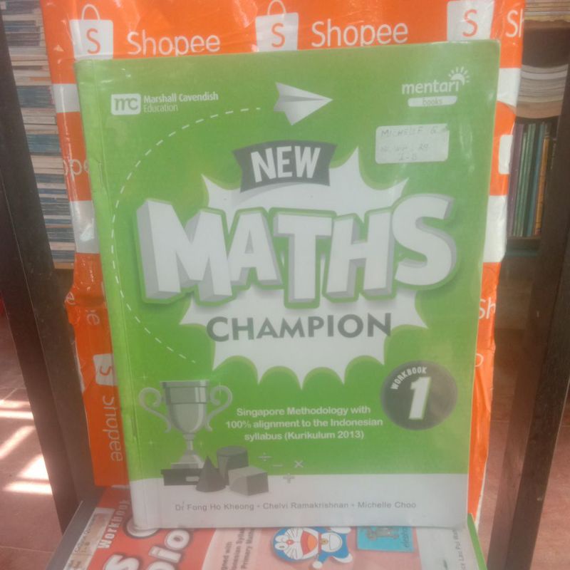 Jual buku new maths champion workbook 1 mentari books | Shopee Indonesia