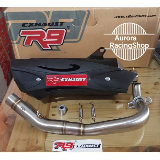 Jual Knalpot Racing R9 New Vario 150 / New Vario 160 - R9 Misano SS ...