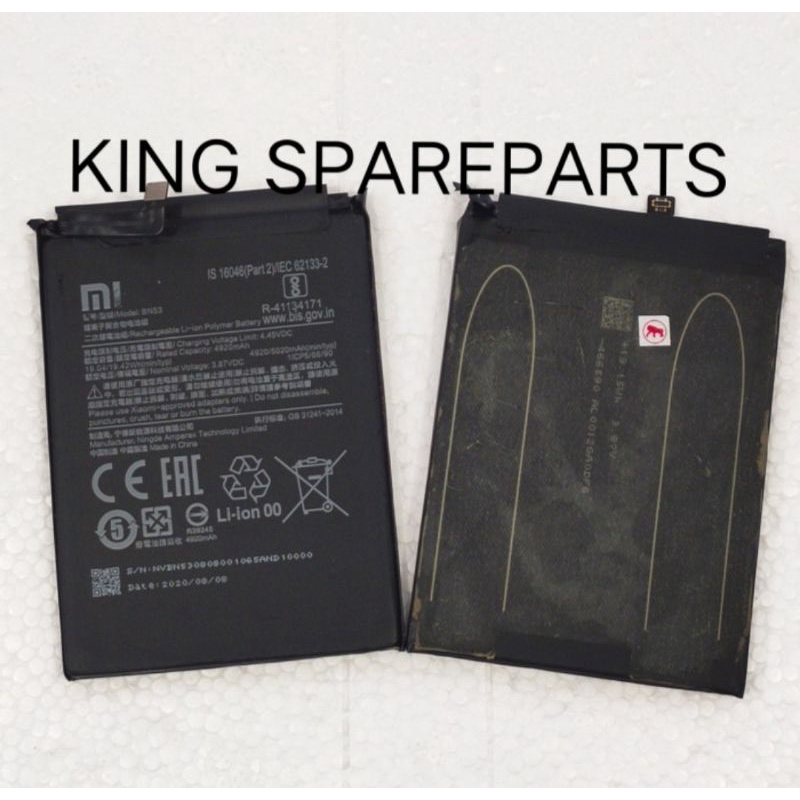 Jual BATERAI BATRE BATTERY BATERE XIAOMI REDMI 9 NOTE 9 NOTE 9 PRO BN54 ...