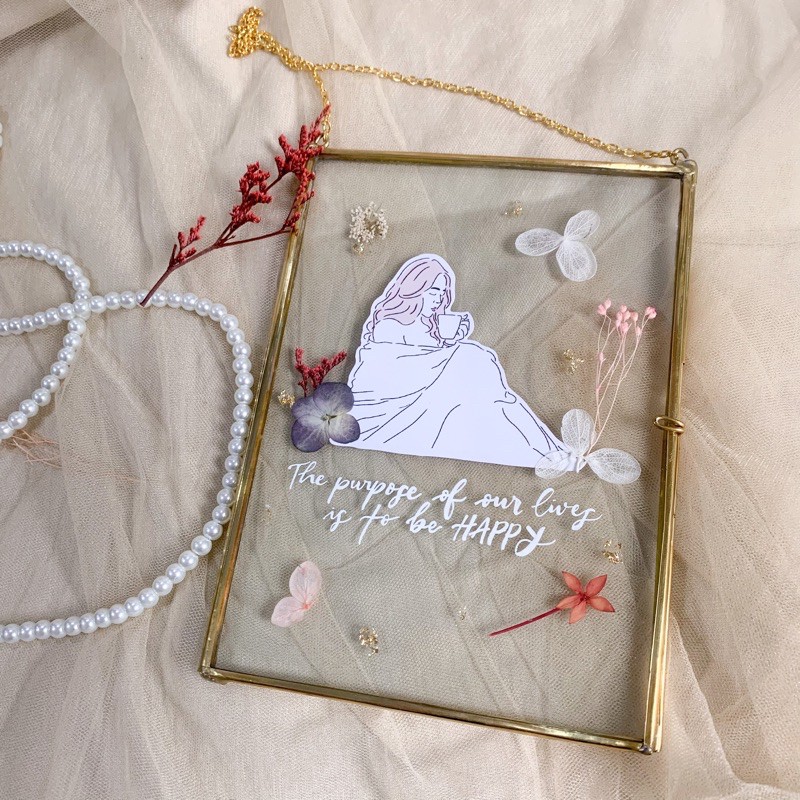 Jual Hanging Gold Frame (Aesthetic frame) | Shopee Indonesia