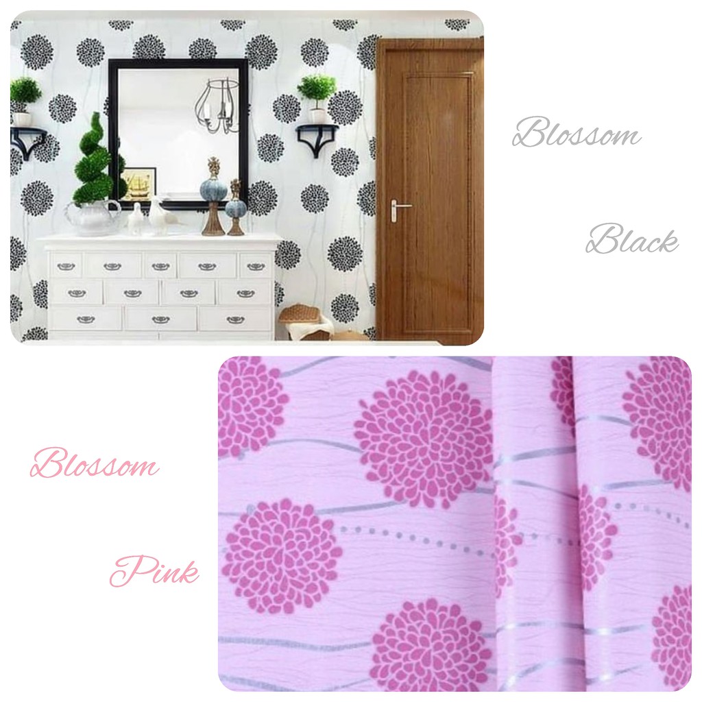 Jual Wallpaper hitam putih - wallpaper bunga hitam - walpaper bunga ...
