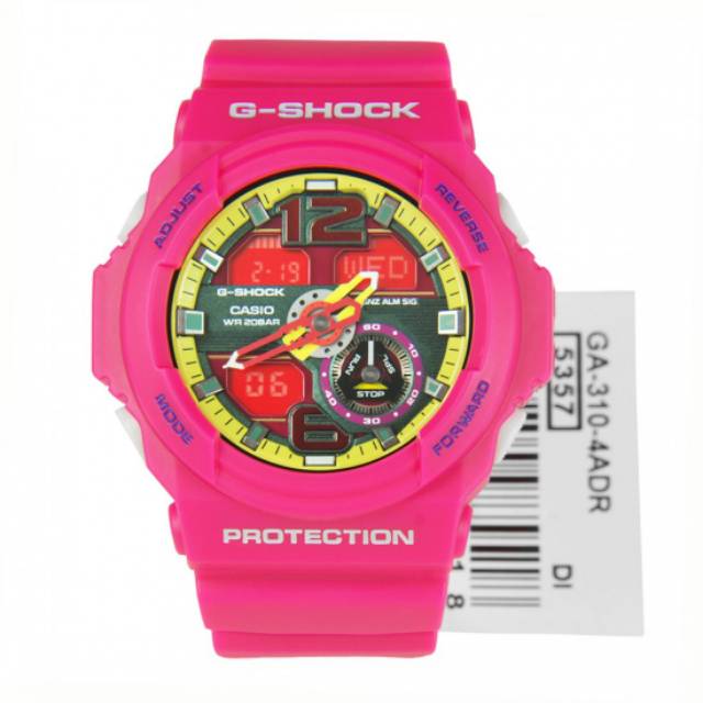 Jual Casio G-Shock Pink GA-310-4ADR Super Illuminator Analog dan ...