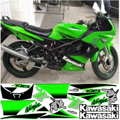 Jual Striping Ninja Rr Gen 4 2011 Hijau Special Edition Stiker Kuat ...